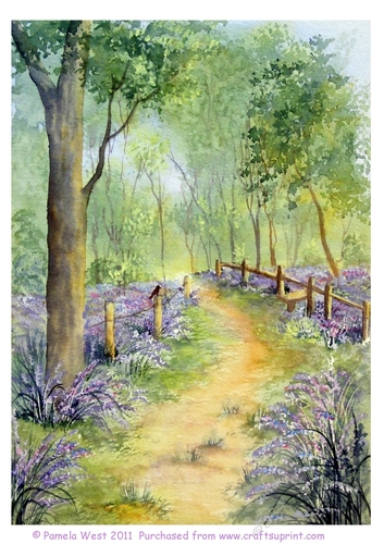 Bluebell Wood Original Art for Designer Resources - CUP808033_117 ...