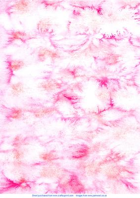 Pink Salt Sprinkle Watercolour Background - CUP99814_117 | Craftsuprint