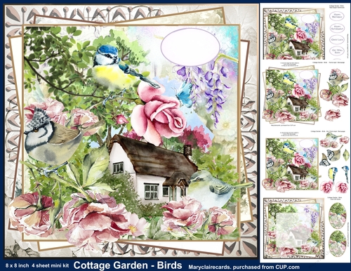 Cottage Garden - Birds - CUP1172054_11517 | Craftsuprint