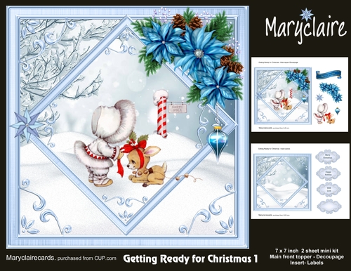 Getting Ready for Christmas 1 mini kit - CUP888908_11517 | Craftsuprint