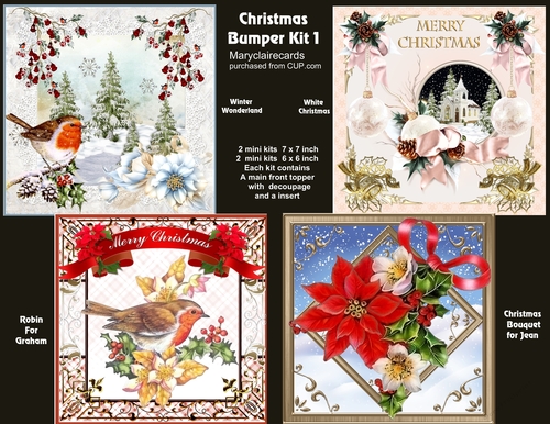 Christmas Bumper Kit 1 - CUP894749_11517 | Craftsuprint