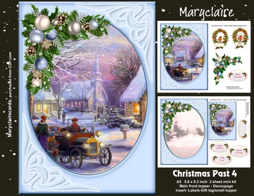 Christmas Past mini kit 4 - CUP895823_11517 | Craftsuprint