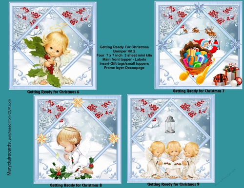 Getting Ready For Christmas Bumper Kit 2 - CUP927938_11517 | Craftsuprint