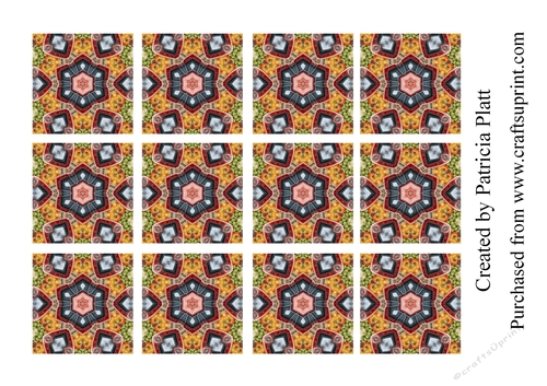 Farm Tea Bag Tile Sheet #2 - CUP1201896_1416 | Craftsuprint