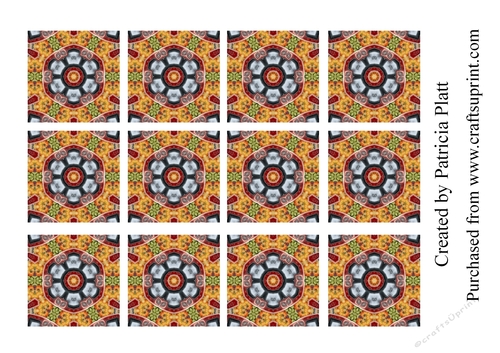 Farm Tea Bag Tile Sheet #4 - CUP1201899_1416 | Craftsuprint