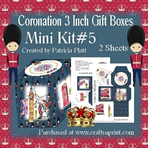 Coronation 3 Inch Gift Box Mini Kit Number 5 - CUP1211677_1416 ...