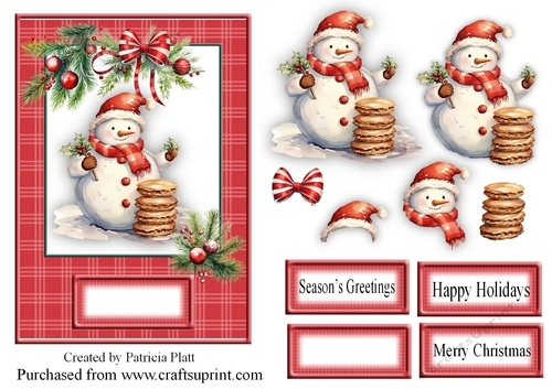 Christmas Scenes / Toppers / Card Making