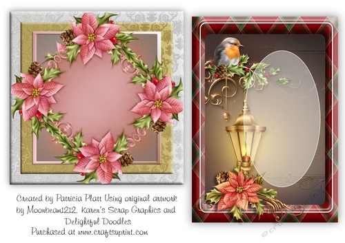 Christmas Inserts Blank - CUP724079_1416 | Craftsuprint