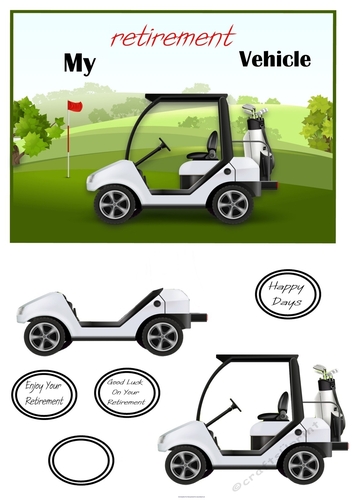 My Retirement Vehicle - CUP1040326_16808 | Craftsuprint