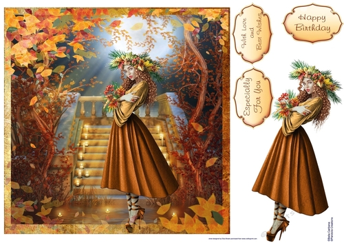 Autumn Princess - CUP925870_16808 | Craftsuprint
