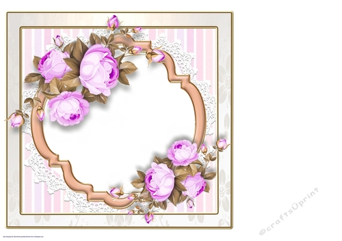 Blooming Roses Inserts - CUP999168_16808 | Craftsuprint