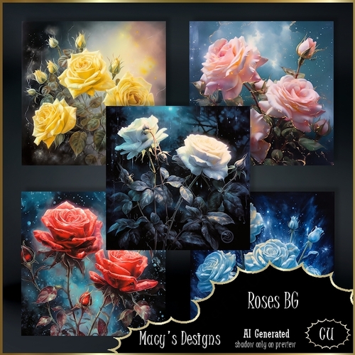 Roses BG - CUP1231267_124264 | Craftsuprint