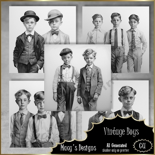 Vintage Boys - CUP1234481_124264 | Craftsuprint