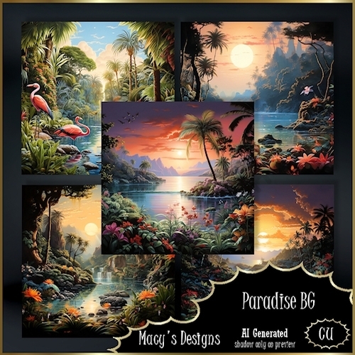 Paradise BG - CUP1244376_124264 | Craftsuprint