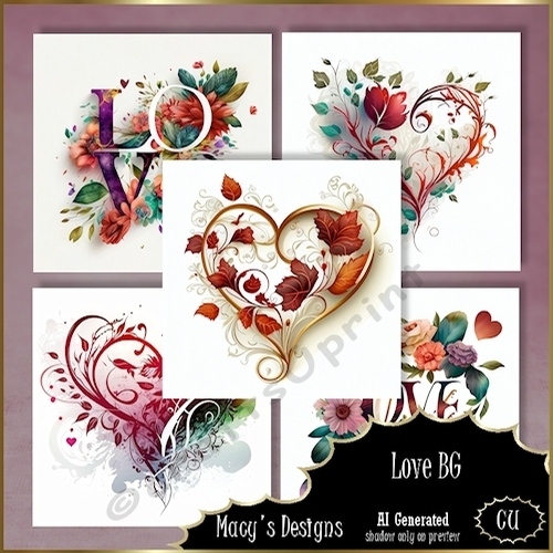 Love BG - CUP1252624_124264 | Craftsuprint