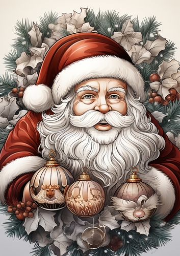 A4 - Santa 1 - CUP1256193_124264 | Craftsuprint