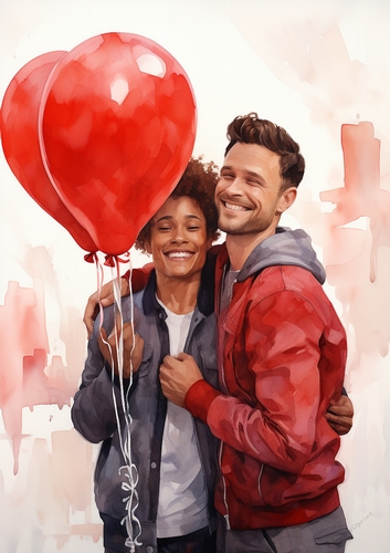 A4 - Valentine Hugs 1 - CUP1270284_124264 | Craftsuprint