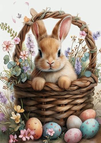 A4 - Happy Easter 4 - CUP1279470_124264 | Craftsuprint