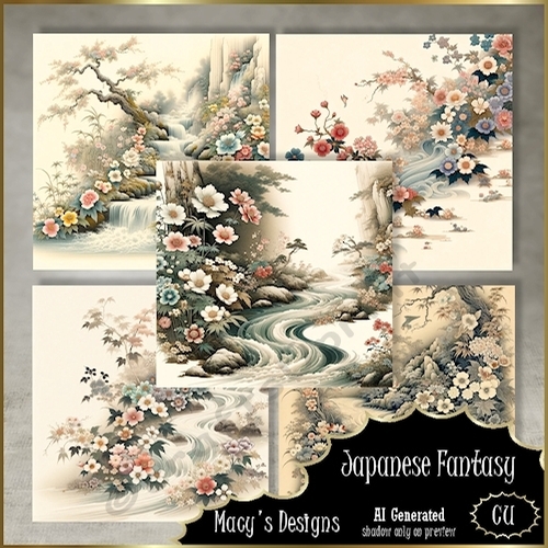 Japanese Fantasy - CUP1281603_124264 | Craftsuprint