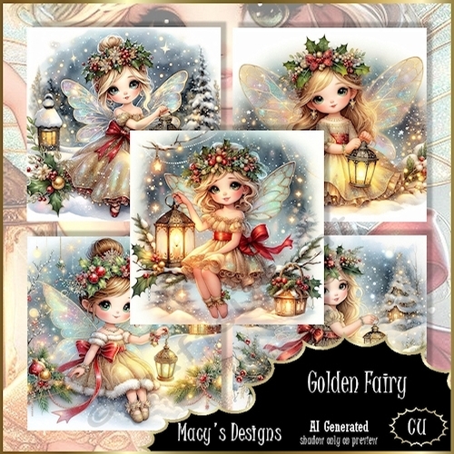Golden Fairy - CUP1337639_124264 | Craftsuprint