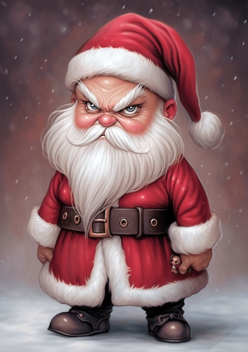 A4 - Grumpy Santa 1 - CUP1346059_124264 | Craftsuprint