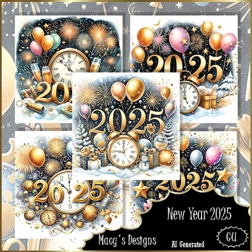 New Year 2025 - CUP1347402_124264 | Craftsuprint