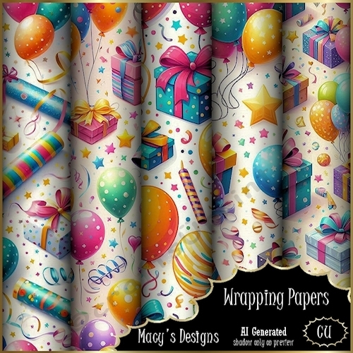 Wrapping Papers - CUP1348503_124264 | Craftsuprint