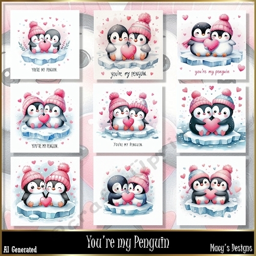 Your Are My Penquin - CUP1355182_124264 | Craftsuprint