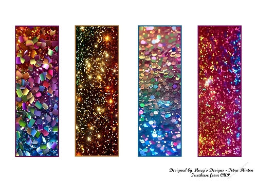 Glitter Bookmarks - CUP1367170_124264 | Craftsuprint