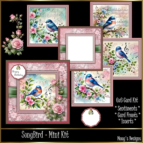 SongBird - Mini Kit - CUP1381891_124264 | Craftsuprint