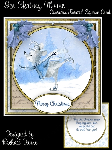 Ice Skating Mouse - CUP1186681_75068 | Craftsuprint