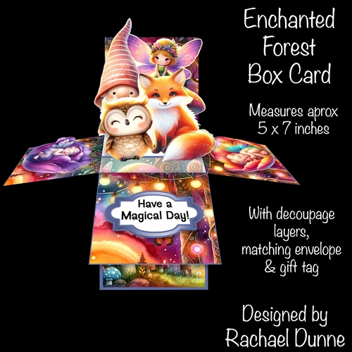 Enchanted Forest Box Card - CUP1290708_75068 | Craftsuprint