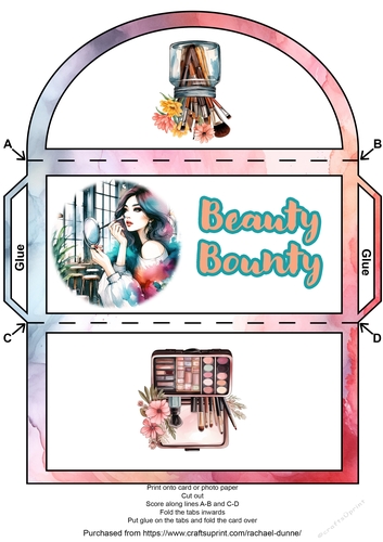 Beauty Bounty Money Wallet - CUP1292587_75068 | Craftsuprint