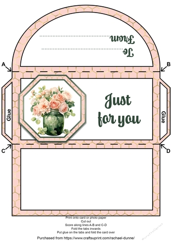 A Rosy Posy Money Wallet - CUP1299304_75068 | Craftsuprint