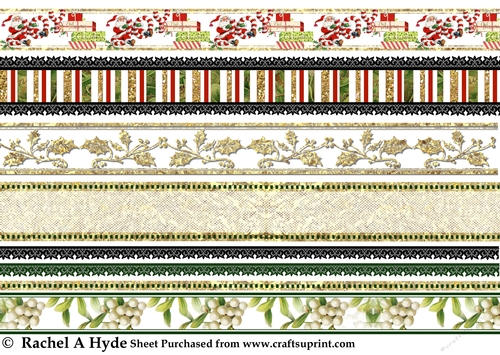 Naughty Or Nice Borders I - CUP1258183_155 | Craftsuprint