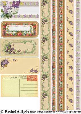 Victorian Banners & Labels - CUP39665_155 | Craftsuprint