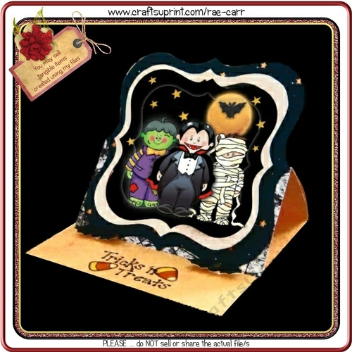 695 Halloween Spooks Easel Kit - CUP571820_1415 | Craftsuprint