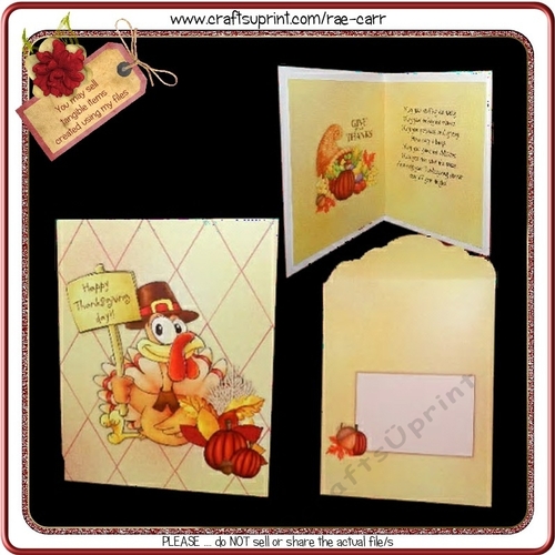 718 Thanksgiving Turkey Kit - CUP579606_1415 | Craftsuprint