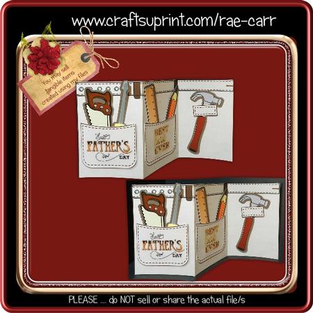 807 Fathers Day Trifold *JPG & PDF* - CUP619109_1415 | Craftsuprint
