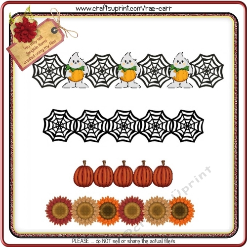 097 Halloween & Fall Borders - CUP691517_1415 | Craftsuprint
