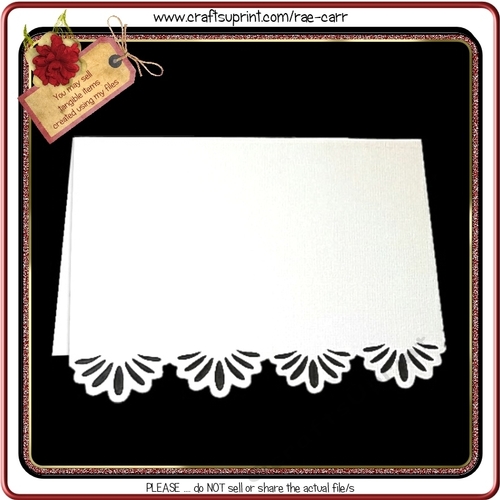 529 Two Fancy Edge Cards Multiple MACHINE Formats - CUP693185_1415 ...