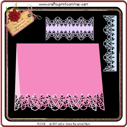 655 Fancy Edge Card and Borders - CUP694410_1415 | Craftsuprint