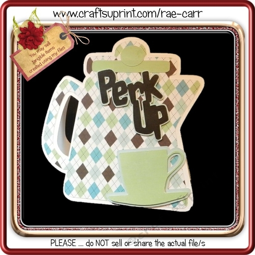 288 Teapot & Cup Shaped Card HAND & MACHINE Formats - CUP695154_1415 ...