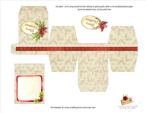 PS178 Holly Jewelry Box - CUP717830_1415 | Craftsuprint