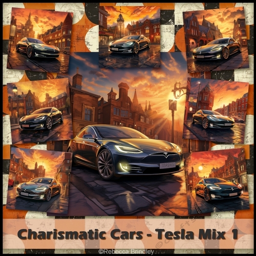 Charismatic Cars - Tesla Mix 1 - CUP1310245_442 | Craftsuprint