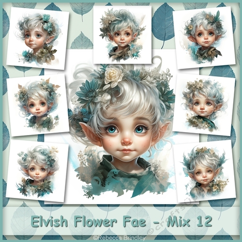 Elvish Flower Fae - Mix 12 - CUP1331329_442 | Craftsuprint