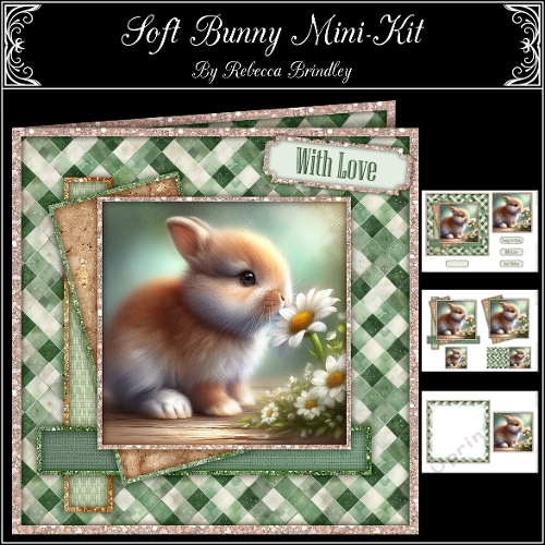 Soft Bunny Mini-Kit - CUP1384689_442 | Craftsuprint