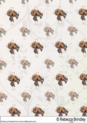 Autumnal Cross Backing Paper One - CUP139439_442 | Craftsuprint