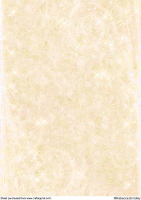 Fluffy Sparkles Backing Paper in Peach - CUP340249_442 | Craftsuprint