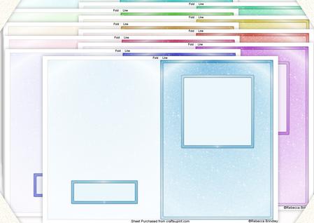 Quick Card Bases with Squares - CUP44308_442 | Craftsuprint